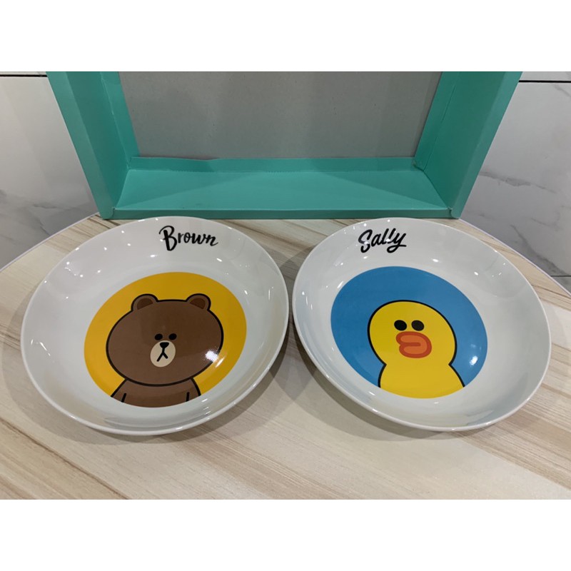 Ceramic Line Friends Plate by Darlie | Shopee Malaysia