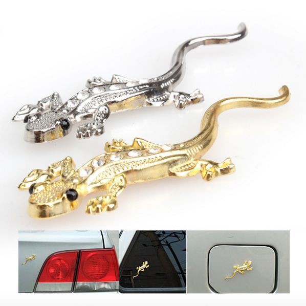 3D Gecko Lizard Car Styling Sticker Emblem Decal | Shopee Malaysia