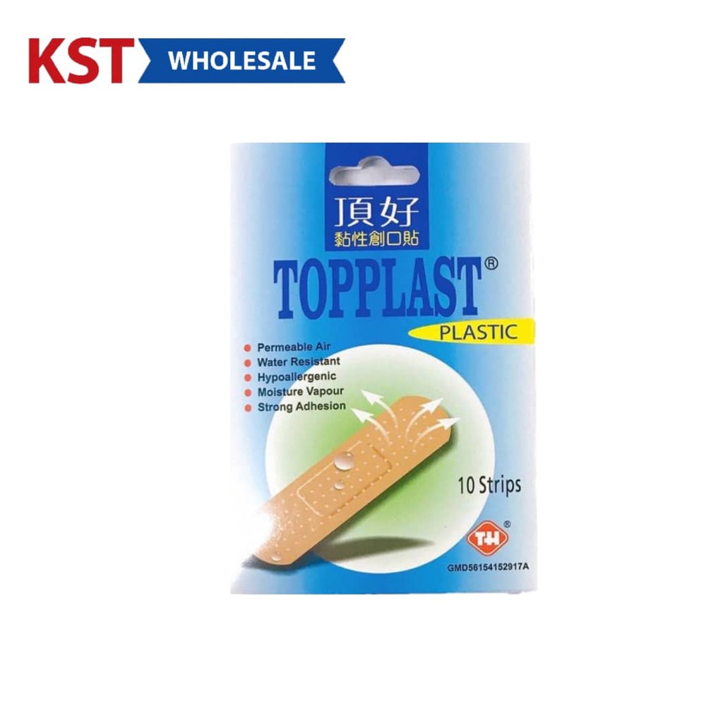 Topplast Plastic Plaster 10's | Shopee Malaysia