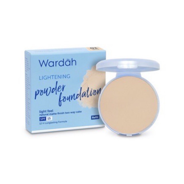 Wardah powder foundation Refill SPF 15 | Shopee Malaysia