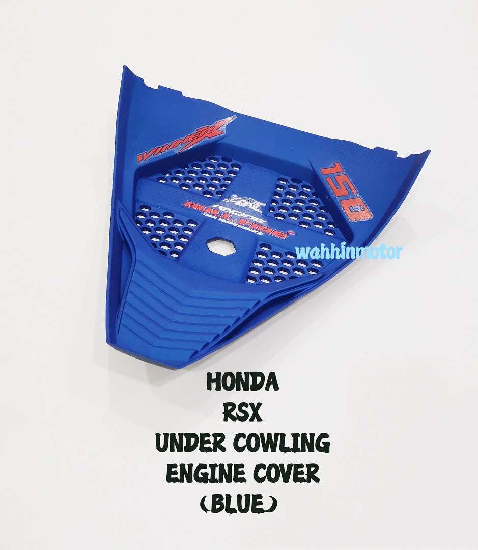 ENGINE COVER CARBON ENGINE GUARD COVER COOLANT NET RADIATOR PROTECTOR RSX RSX150 WINNERX ...