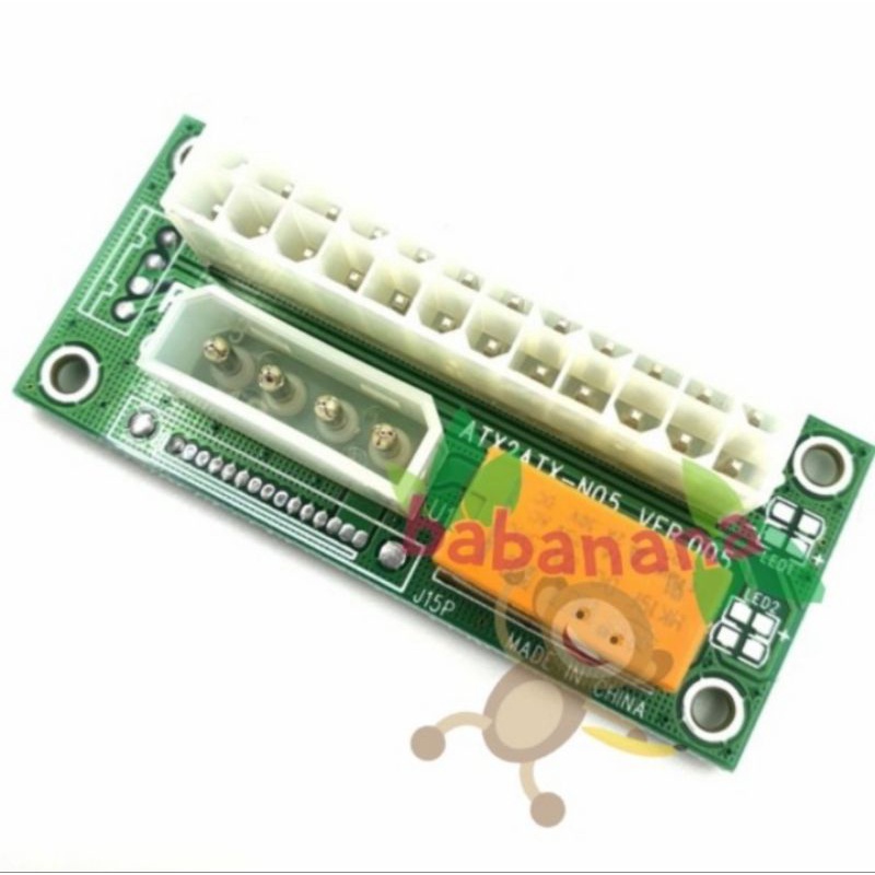 Dual power supply motherboard relay for double mobo multi psu mining ...