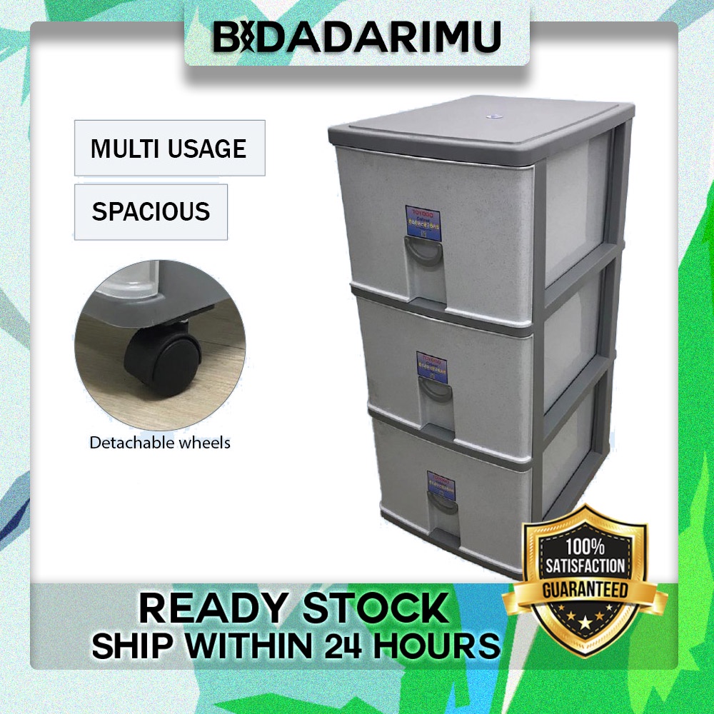 Premium Drawer 3 Tier / 8053 / Industrial Drawer / Heavy Duty Drawer ...