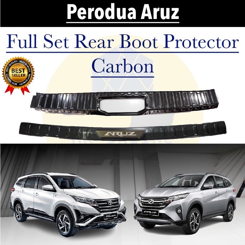 Perodua Aruz Rear Boot Protector Trunk Protector Rear bumper Protector ...