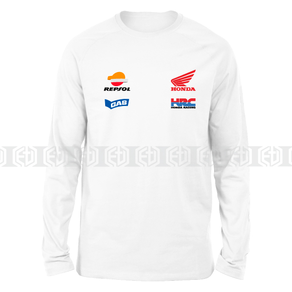 Baju Honda Repsol HRC T Shirt T-shirt Tshirt Unisex Tee Top Long Sleeve ...