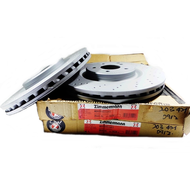 Brake disc front Mercedes W203/CLK coupe/ SLK R171 OEM (1 Pair ...