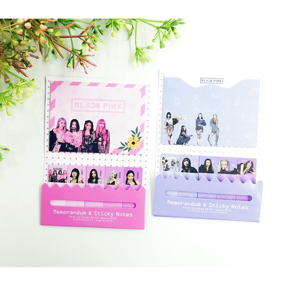 BTS Sticky Note Memorandum BT21 BLACKPINK NCT Jimin V JUNGKOOK Jisoo ...