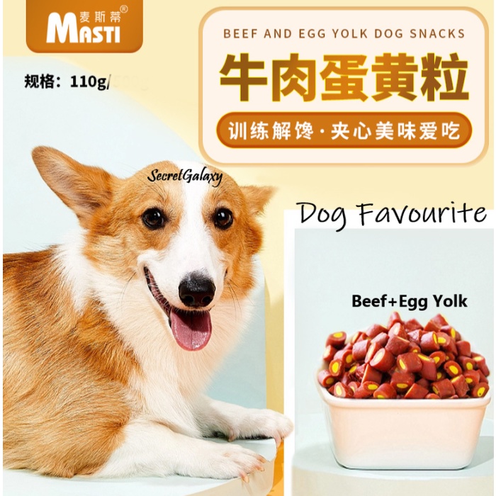 Daily Pet treats beef egg yolk dog snacks chewy, nutritious and ...
