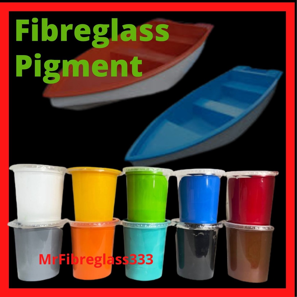 Pigment Colour Fibreglass / Color Fiber Glass Bot / Warna Bot Fiber ...