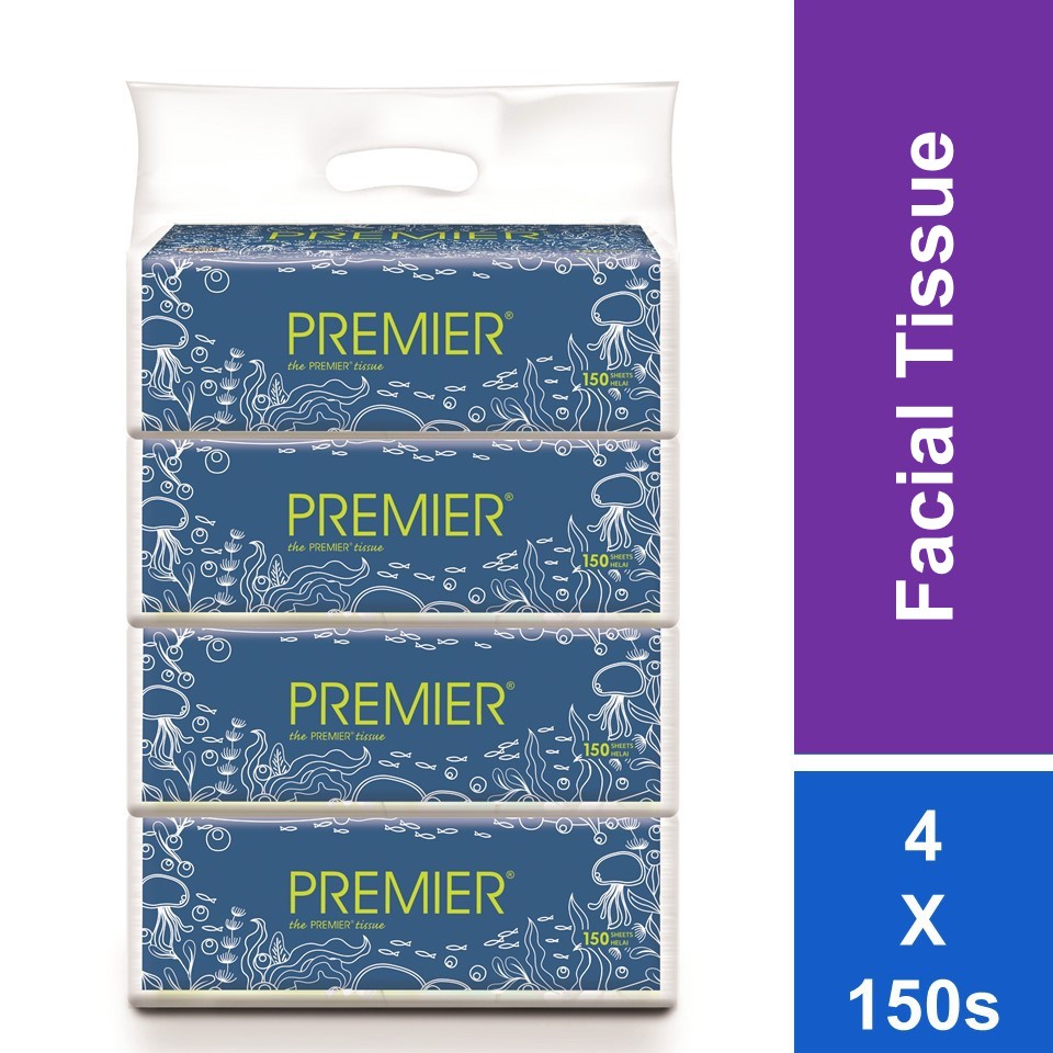 Premier Nature Soft Pack 2ply 150s x4 | Shopee Malaysia