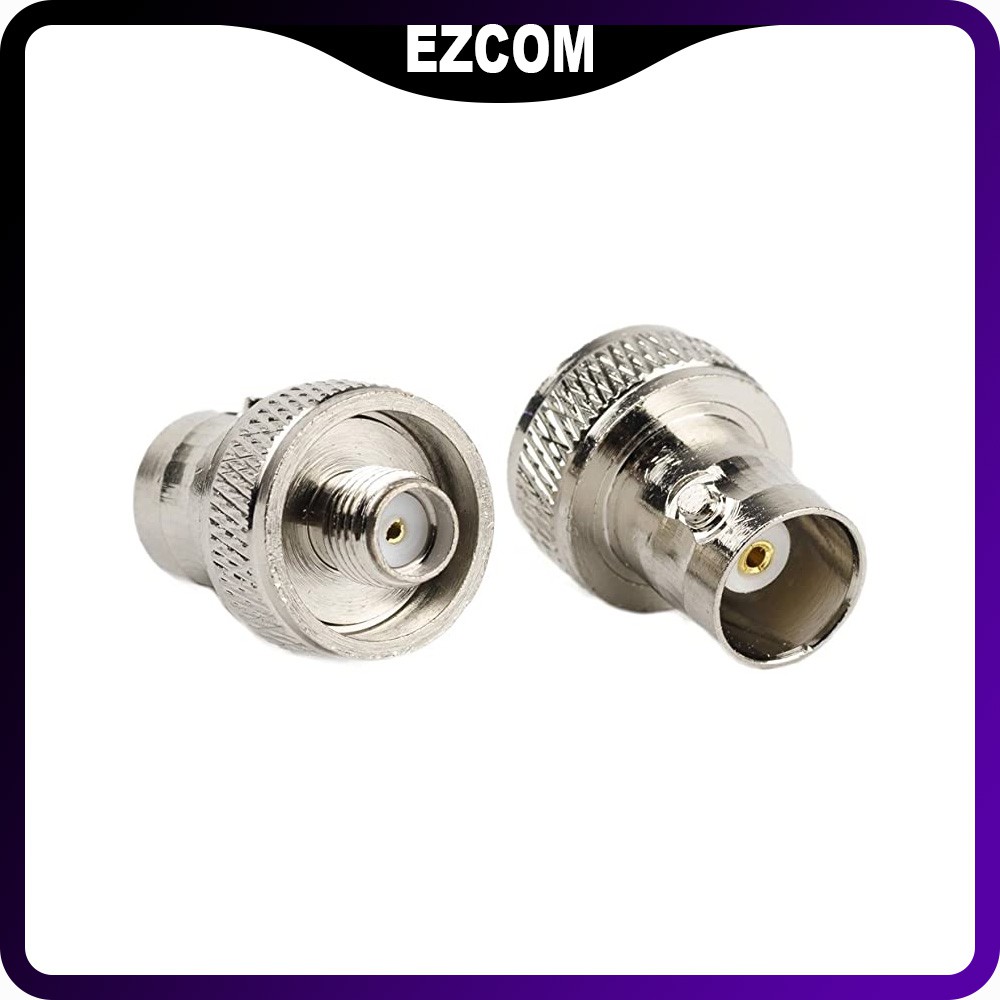 EZCOM SMA Female BNC Female Connector Adapter Convert Converter Walkie ...