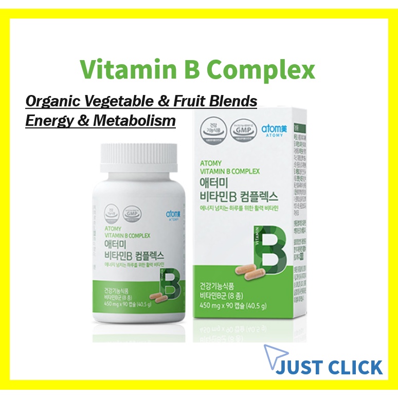 Atomy Vitamin B Complex Energy And Metabolism #Atomy | Shopee Malaysia