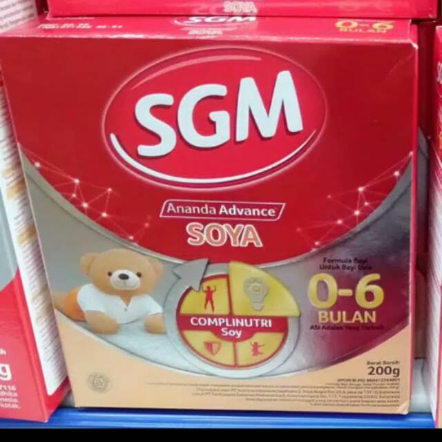 Soya ANANDA ADVANCE SGM MILK 0 - 6 MONTHS 200 GRAM | Shopee Malaysia