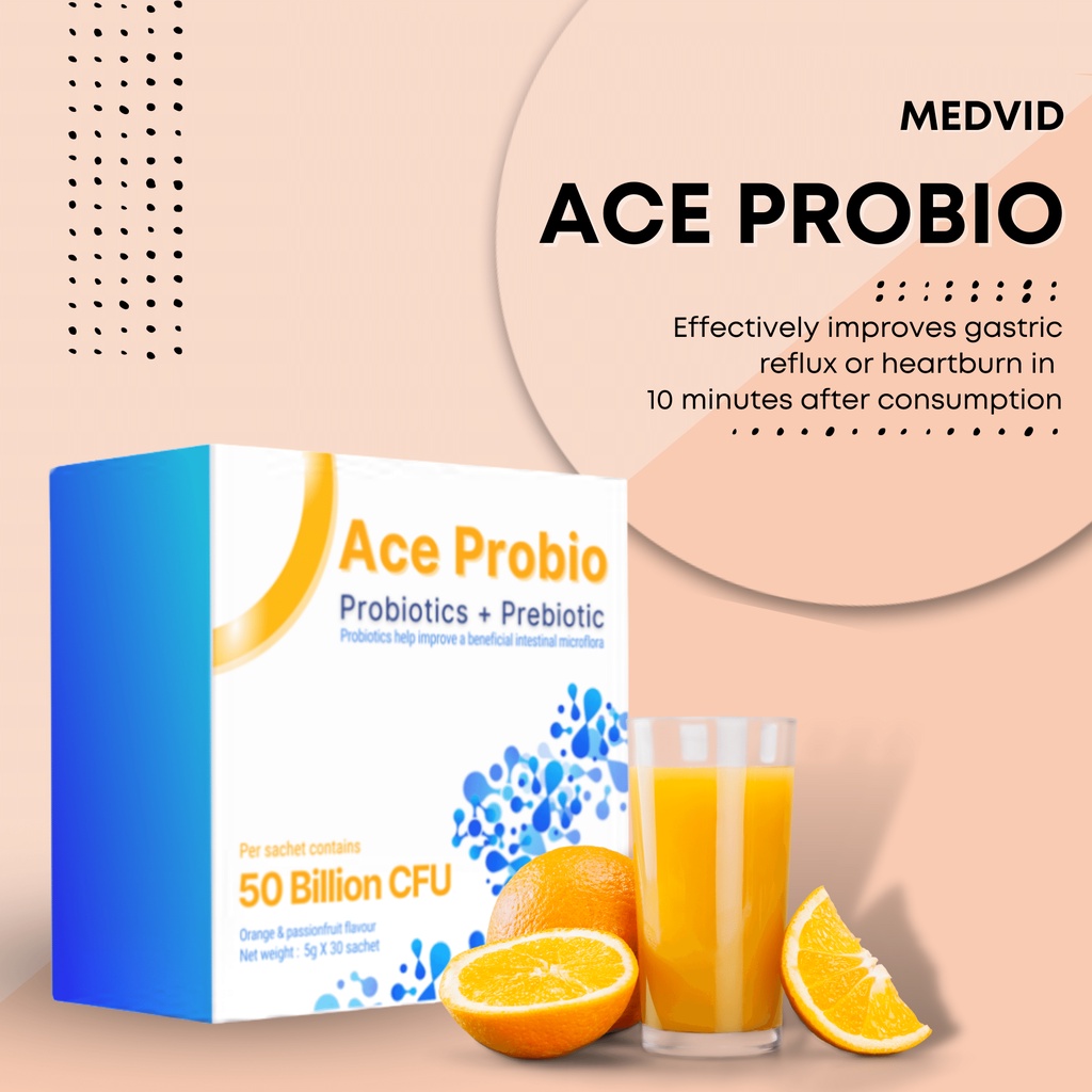 ACE PROBIO probiotic 5g x 30 sachets/packet | Shopee Malaysia