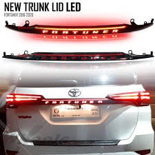 Toyota Fortuner 2016 2018 2020 2022 Rear Trunk Bonnet Centre Garnish ...