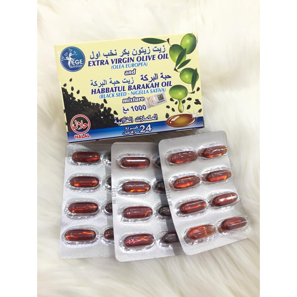 FREE POSTAGE!! EGE EXTRA VIRGIN OLIVE OIL & HABBATUL BARAKAH OIL(BLACK ...