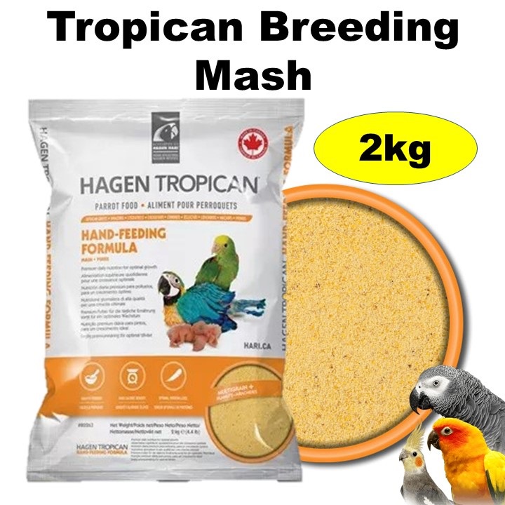 Tropican Hand-Feeding Formula - 2 kg (4.4 lb) **01/2023 EXPIRED ...