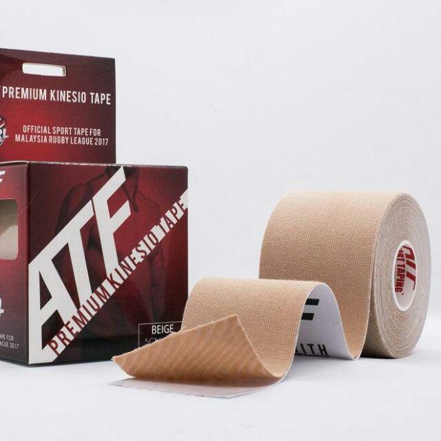 ATF Premium Kinesio Tape | 1 Roll (5cm x 5m) Kinesiology KT Recovery ...