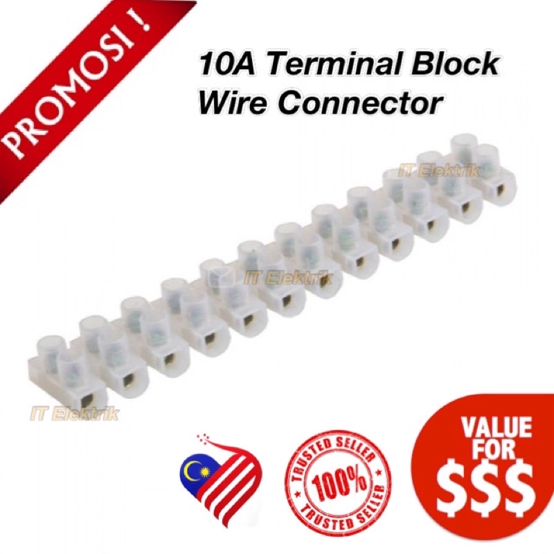 Connector Barrier Terminal Block 10A / PE 380V British Standard ...