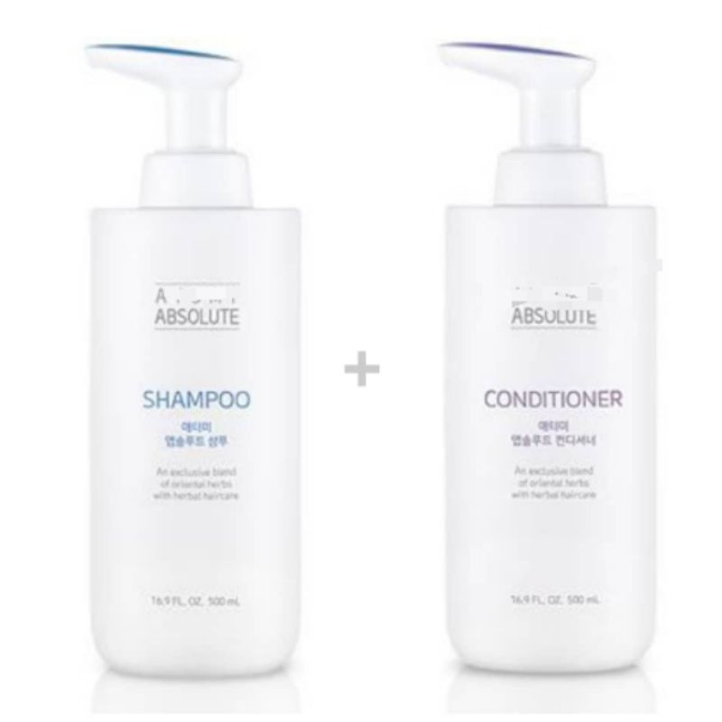 Atomi Absolute Shampoo & Absolute Conditioner Hair Tonic Absolute ...