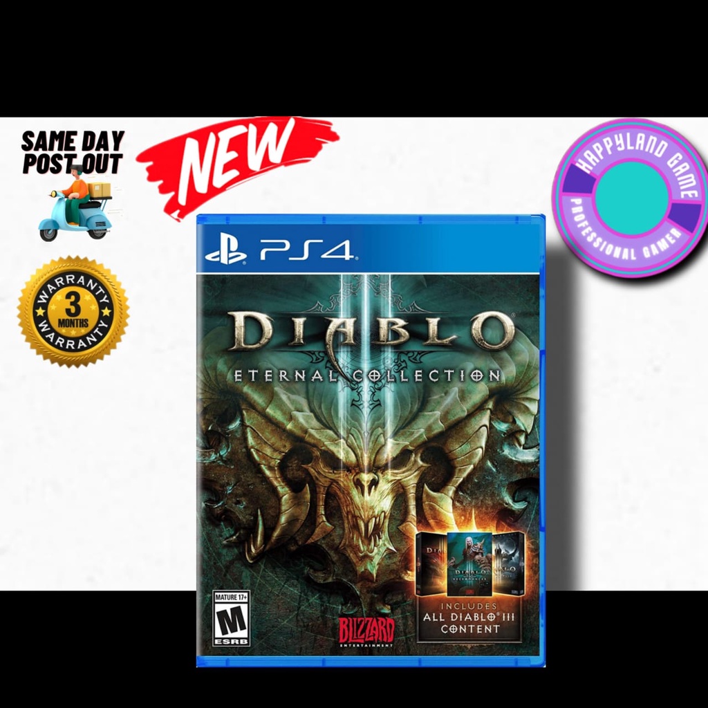PS4 Diablo Ill: Eternal Collection (R1-EN) | Shopee Malaysia