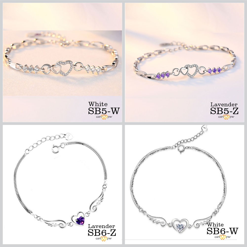 [FREE SHIPPING]- SB5 Gelang Tangan Silver Korea/S925 Rantai Tangan ...