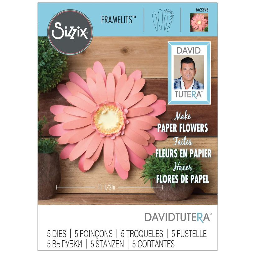 Large Daisy Sizzix Framelits Dies By David Tutera | Shopee Malaysia