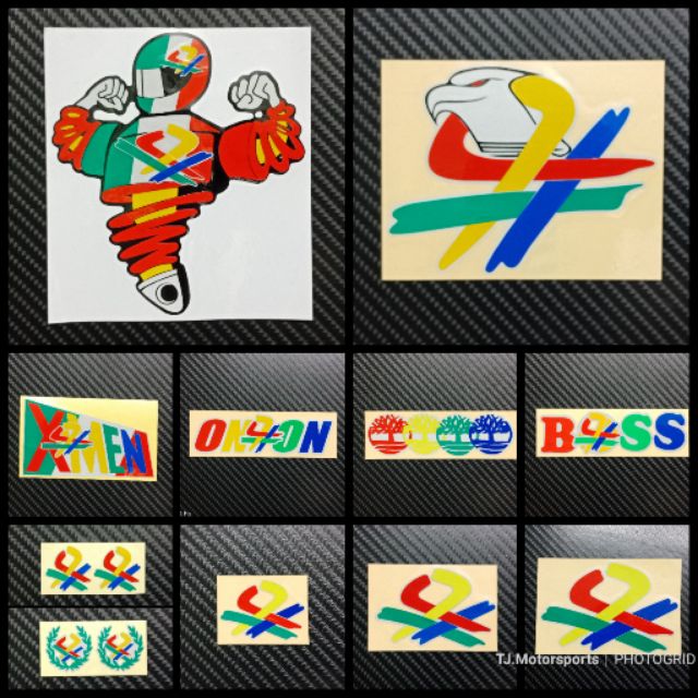 Stiker Benetton Pangkah Orang Kuat Burung Xmen onXon Timberland Boss ...