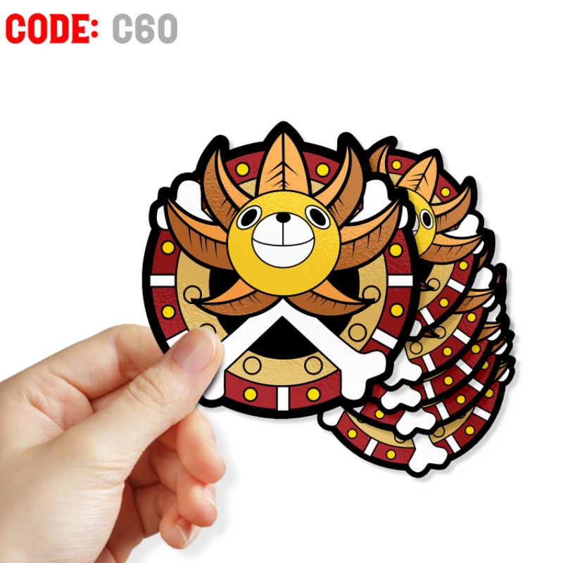 C3 - Sticker Waterproof Cartoon Anime ( One Piece ) | Shopee Malaysia