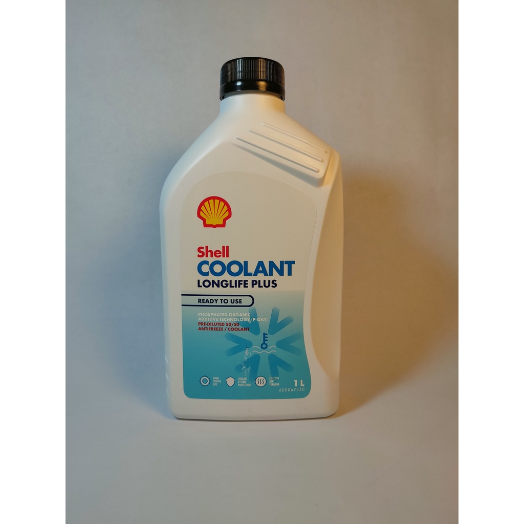 Shell Coolant Long Life Plus 1L 1 Litre [Ready to Use] [Pre-diluted 50/ ...
