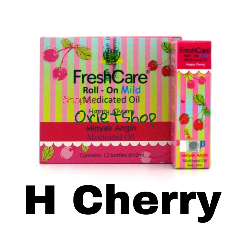 FRESHCARE VERSI MALAYSIA ..100% ORIGINAL .. FreshCare / Minyak Angin Aromatherapy Roll On 10ml ...
