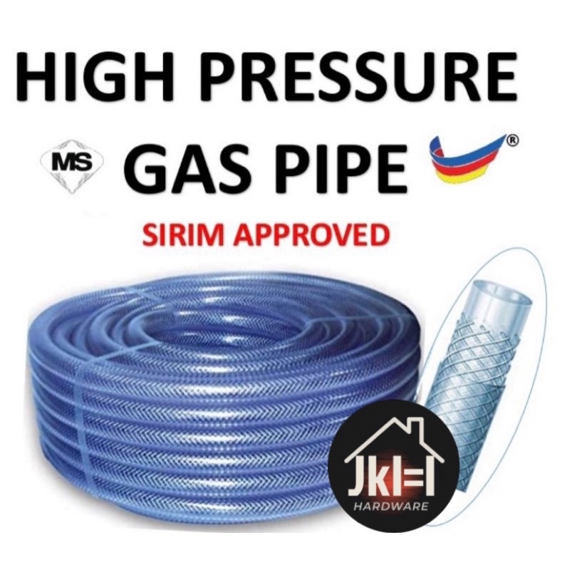 (SIRIM APPROVED)HIGH QUALITY GAS PIPE / KITCHEN GAS HOSE / GETAH GAS PAIP / HOSE GAS CLIP 煤气喉管 ...