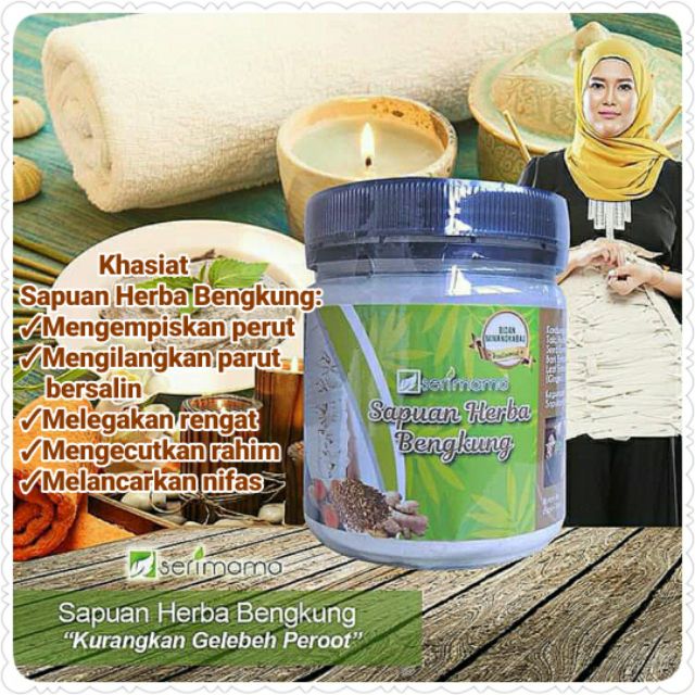 SERIMAMA HERBA BENGKUNG KURANGKAN GELEBIH PERUT SELEPAS BERSALIN ...