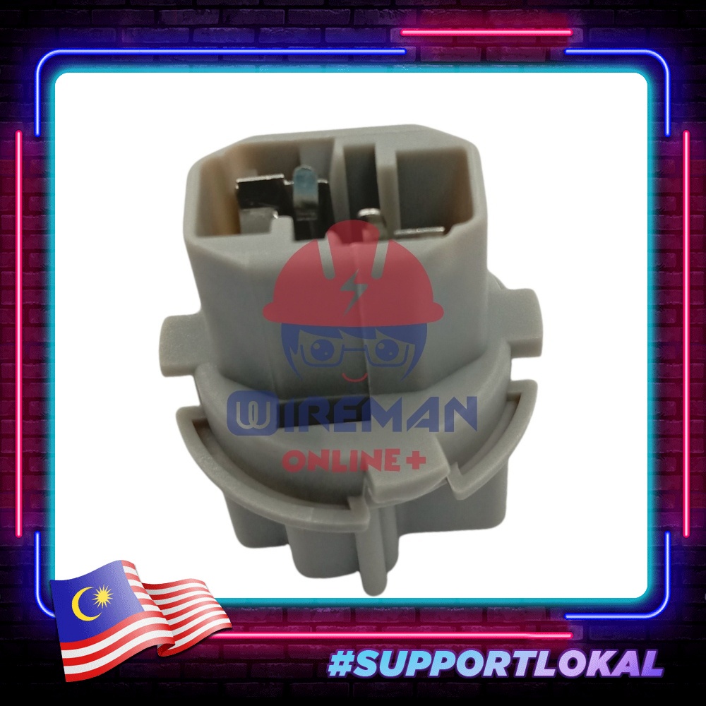 Honda City 2009 T20 7440 Signal Bulb Holder Socket 2 Pin | Shopee Malaysia