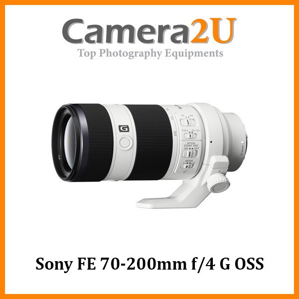 (Pre-Order) Sony FE 70-200mm f/4 G OSS Lens SEL70200G (Sony MSIA ...