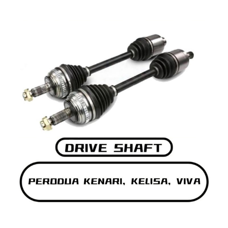 ORIGINAL PERODUA KELISA / KENARI / VIVA DRIVE SHAFT | Shopee Malaysia ORIGINAL PERODUA KELISA / KENARI / VIVA DRIVE SHAFT | Shopee Malaysia