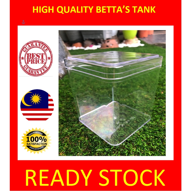 Bekas Plastik Betta Aquarium Ikan Laga Betta Balang Plastik Guppy ...