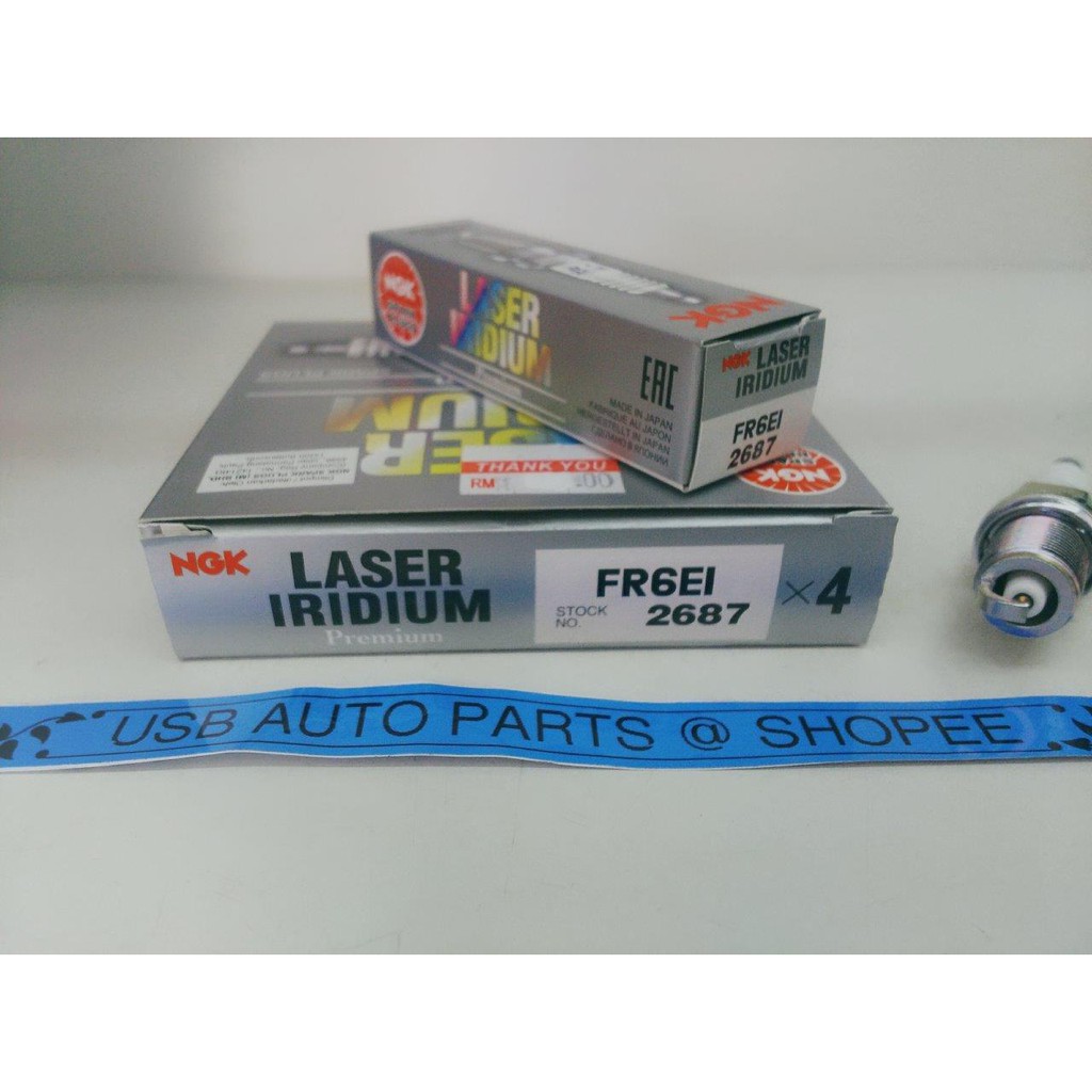 NGK Laser Iridium Spark Plug (FR6EI 2687) - Mitsubishi ASX 2.0, Lancer ...
