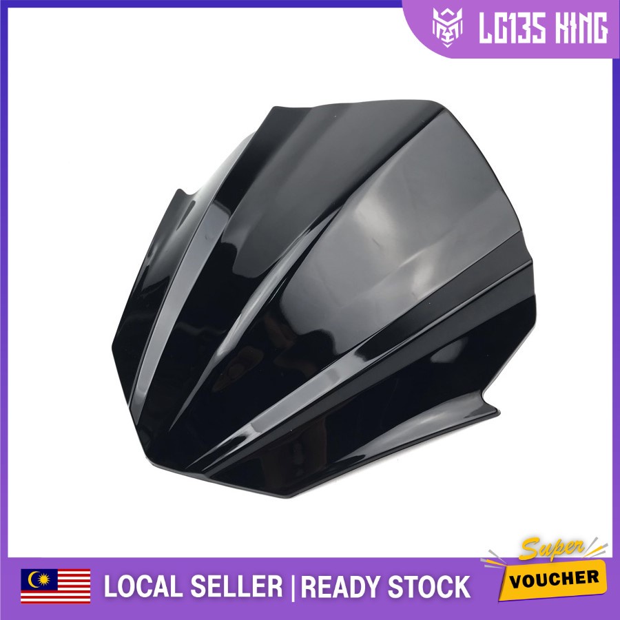 YAMAHA Y15 Y15Z Y15ZR V1 [ BATMAN ] COWLING VISOR WINDSHIELD COWLING ...