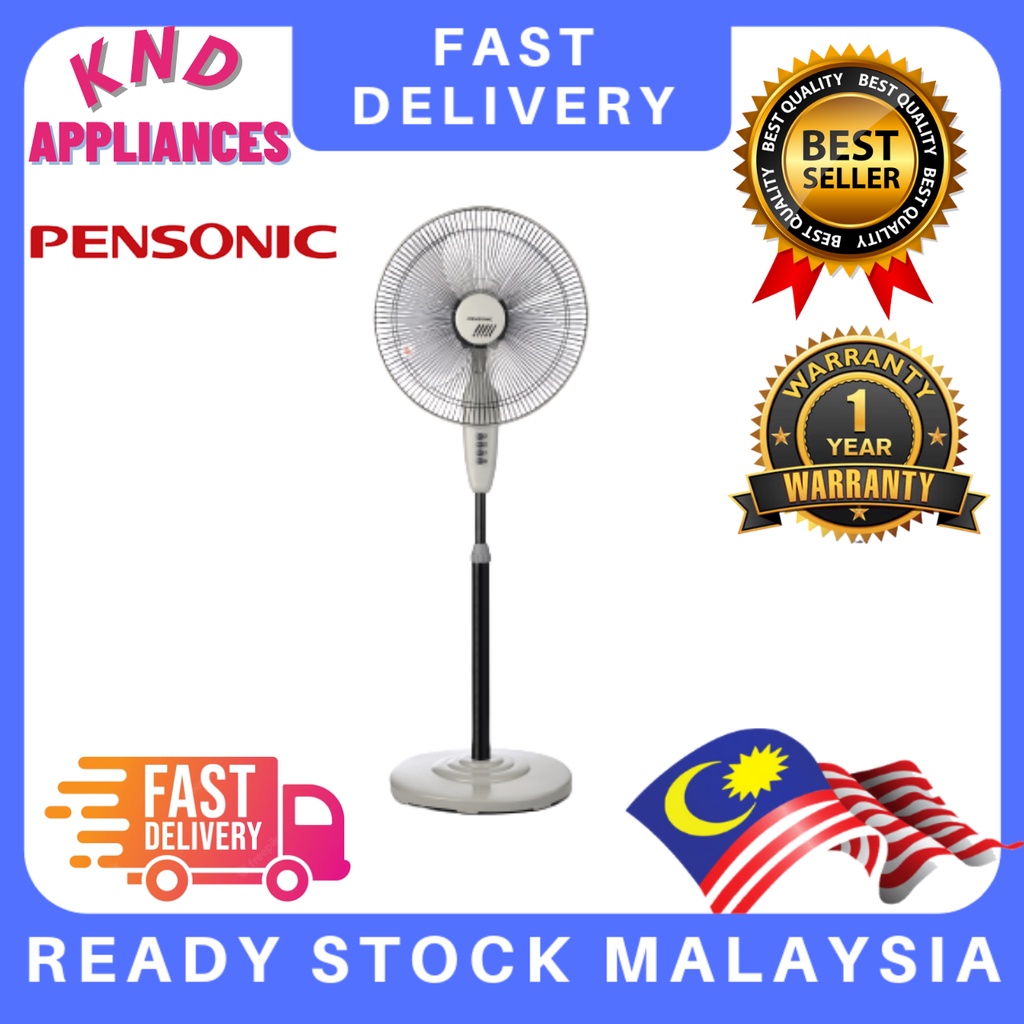 [ READY STOCK ] PENSONIC 16" STAND FAN PSF-4505GY | Shopee Malaysia
