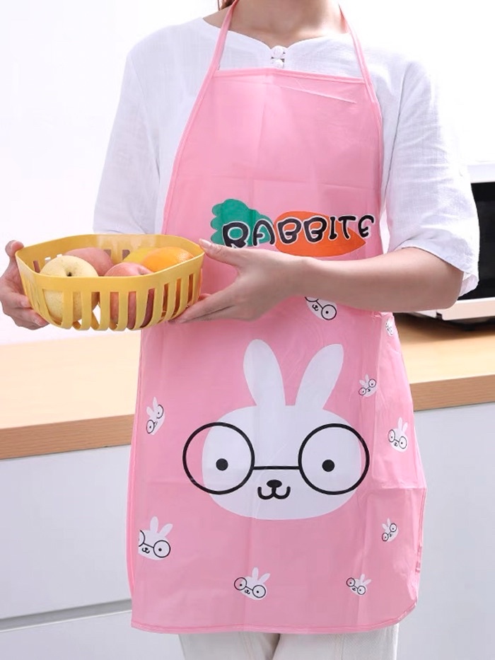 Waterproof Kid Adult Apron PVC Oil / Dirty-Proof Children Paint Draw ...