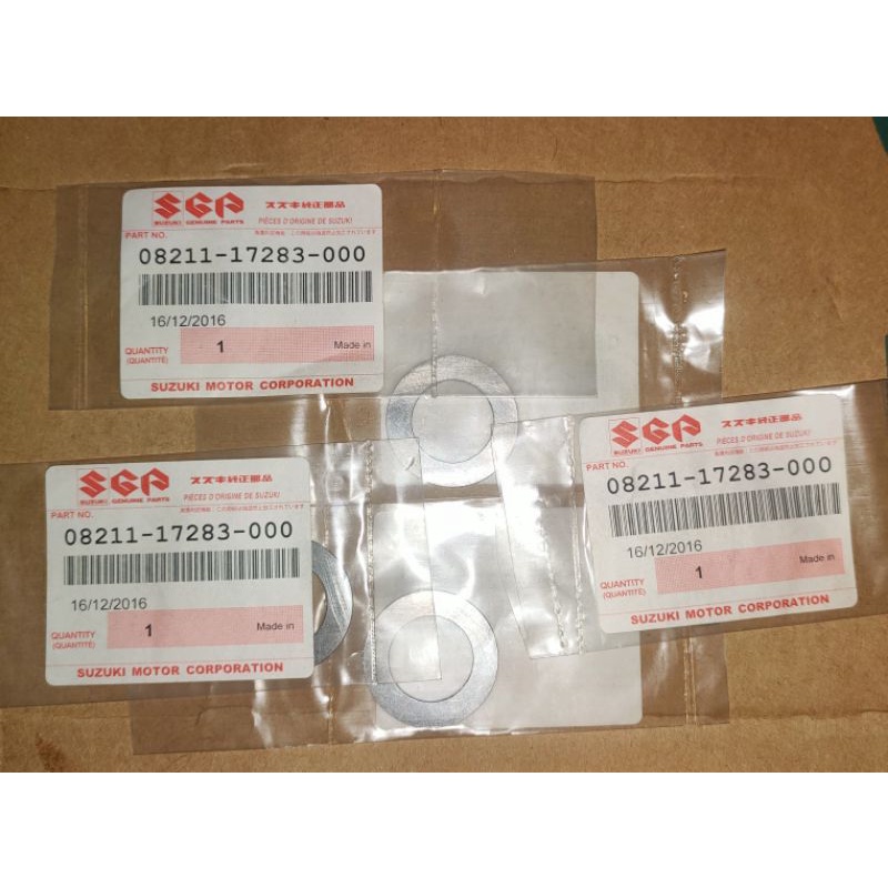 SUZUKI TXR150/PANTHER/GAMMA CLUTCH WASHER ORIGINAL NOS JAPAN | Shopee ...