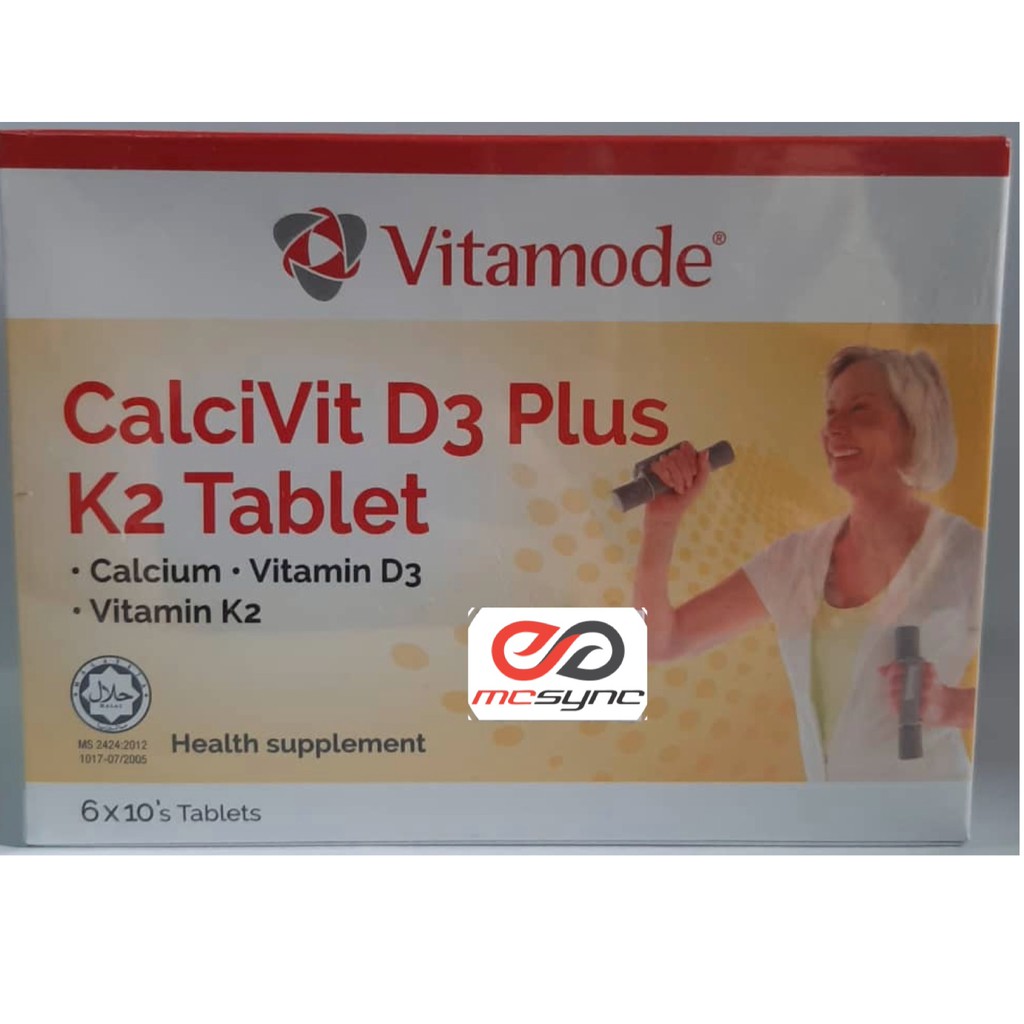 Vitamode D3 Plus K2 Tablet | Shopee Malaysia