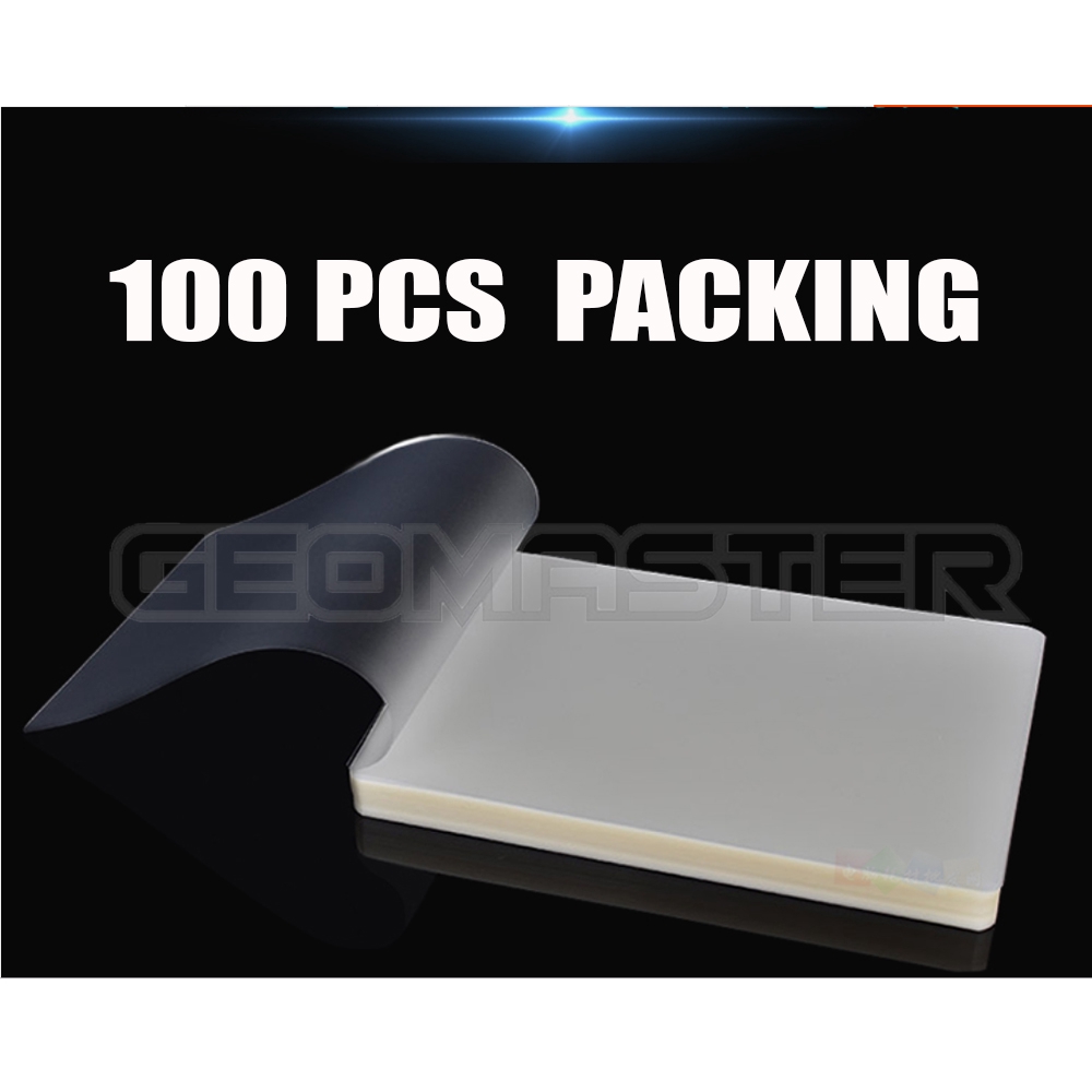 Geomaster Premiem A4 Laminator Film A4 Laminating Film / Laminate Film 100 Micron (220mm X 308mm ...
