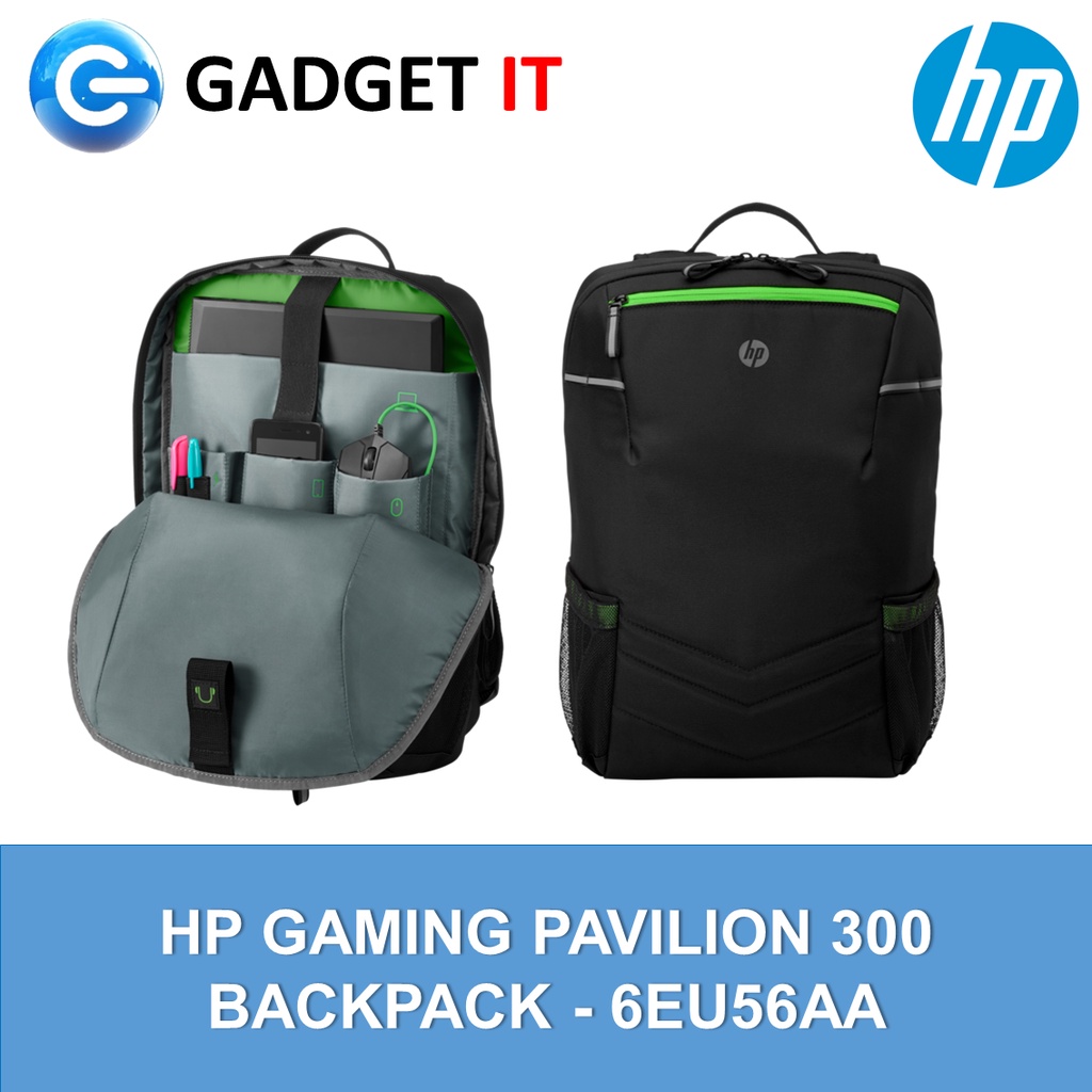 HP GAMING PAVILION 300 BACKPACK - 6EU56AA | Shopee Malaysia