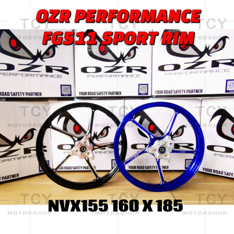 NVX155 SPORT RIM FG511 ENKEI SP511 OZR PERFORMANCE | Shopee Malaysia
