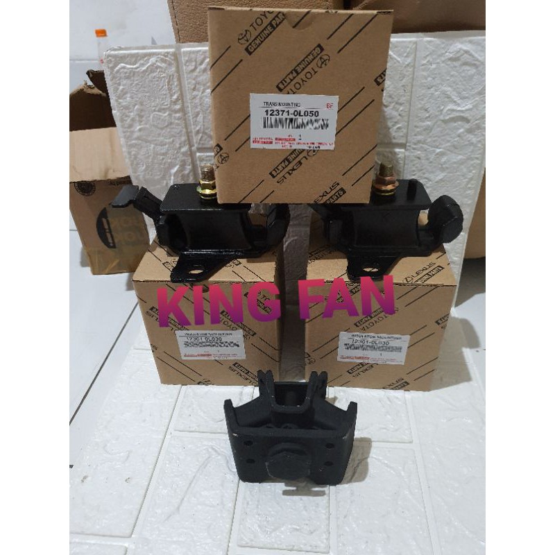 Engine MOUNTING INNOVA FORTUNER HILUX DIESEL ORIGINAL 3PC | Shopee Malaysia