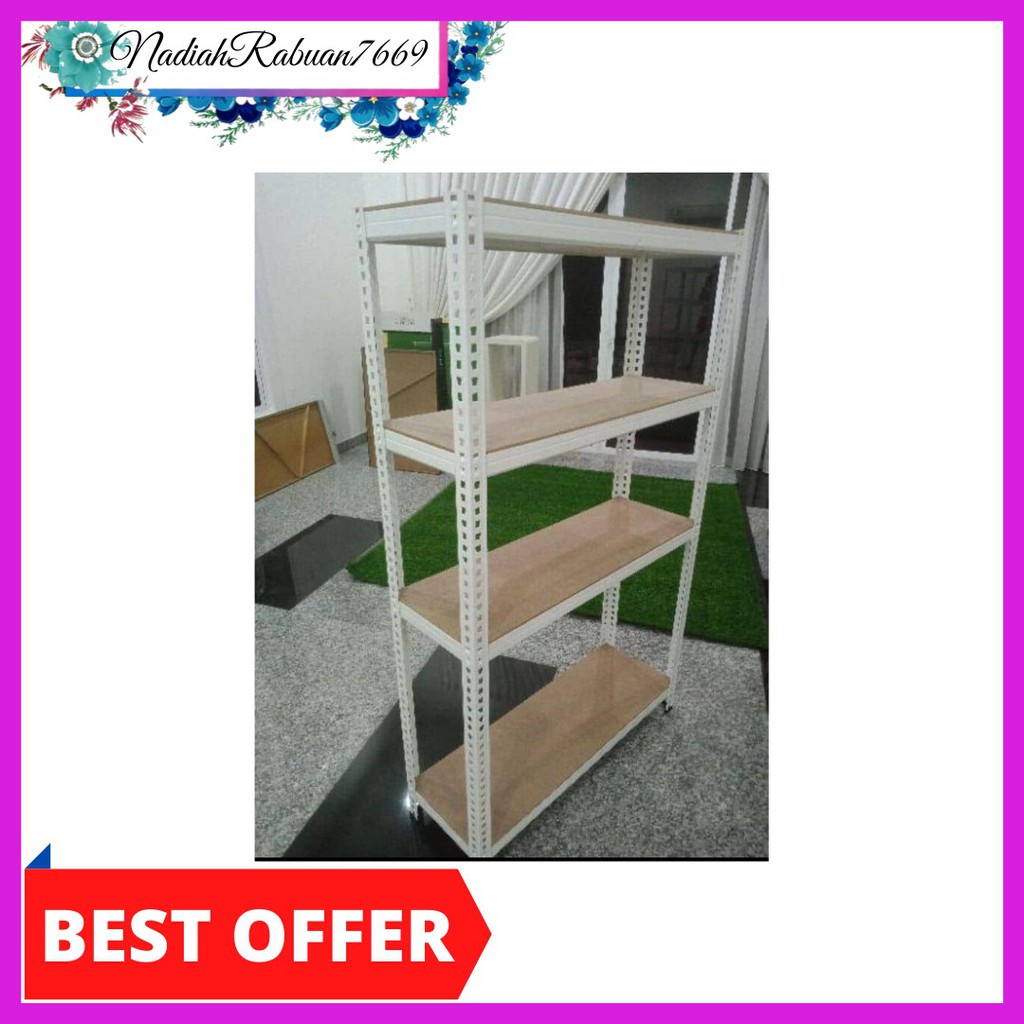 100KG CAPACITY Rak Besi DIY/ Rak Besi Serbaguna | Shopee Malaysia