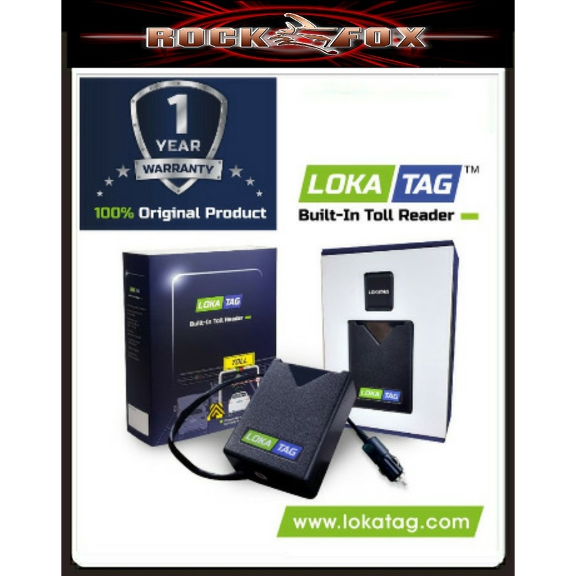 LOKATAG Built-In Toll Smart Tag Reader with Balance Credit Reader LED ...