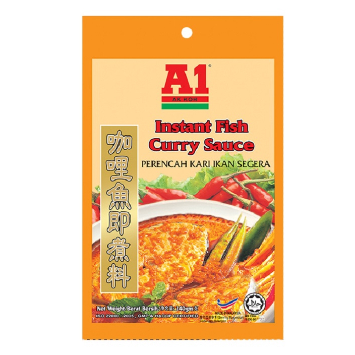 A1 Instant Fish Curry Sauce (200g) | Shopee Malaysia